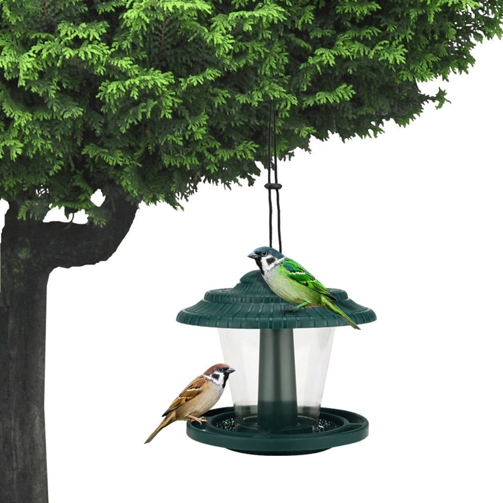 DcGZvy Bird Feeders Outdoor Clearance for Winter Plastic Hanging Bird ...