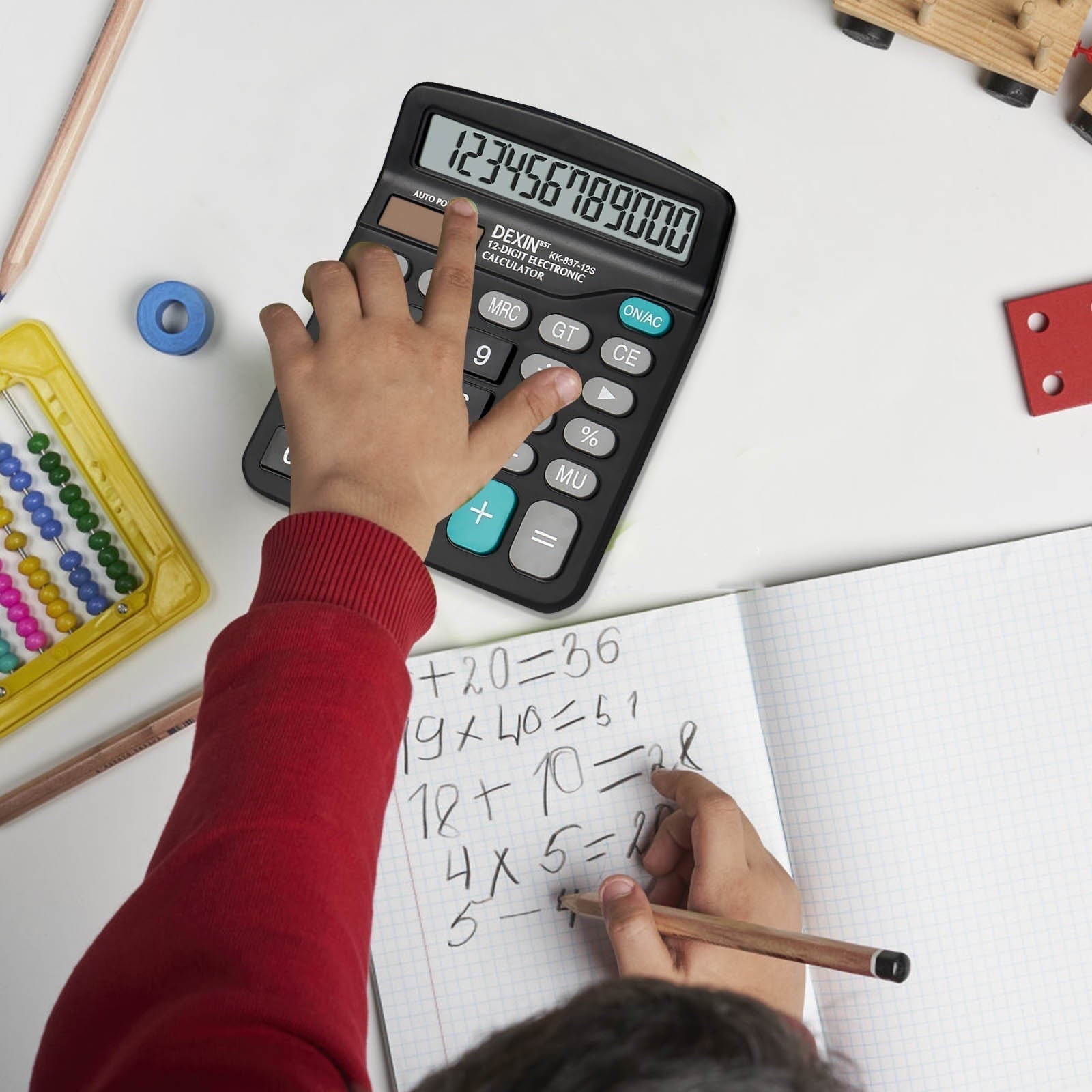 DcGZvy Calculator Cute Calculator Big Buttons and Large Display Basic ...