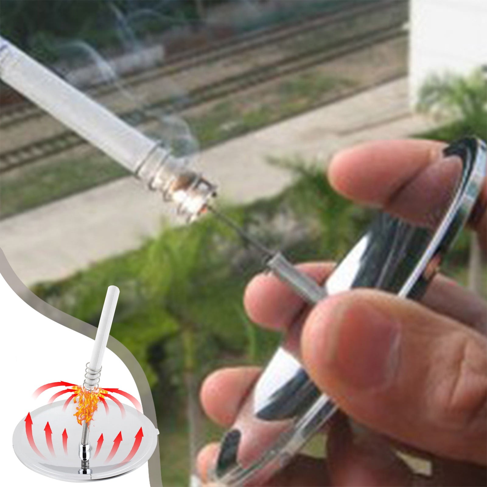 DcGZvy Camping Lighters Fire Starters Solar Fire Spark Starter Fire ...