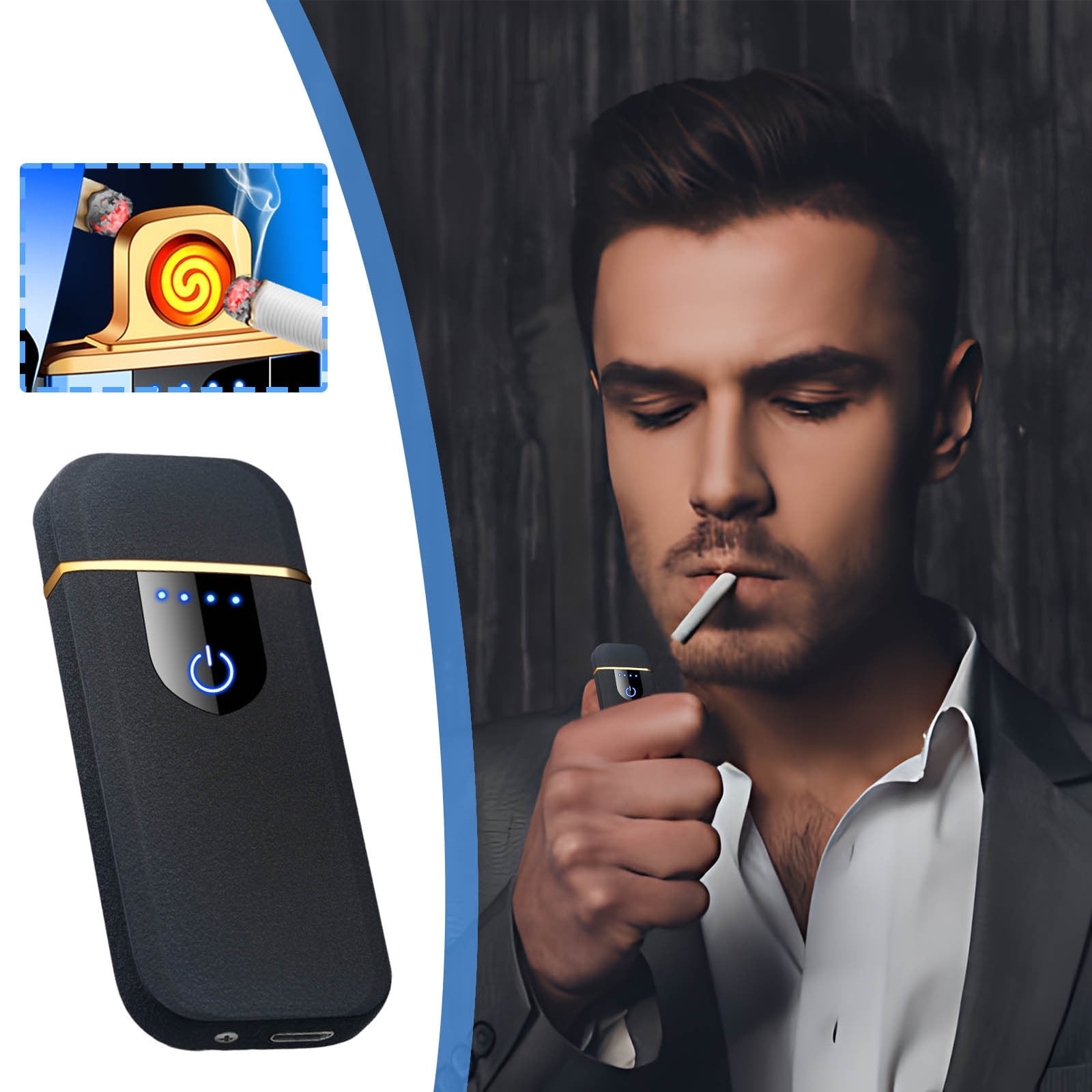DcGZvy Cigar Lighter Cool Lighter Candle Lighter Windproof Lighters ...