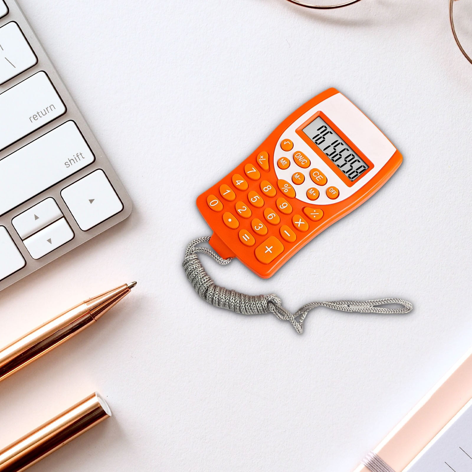 DcGZvy Cute Calculator Small Calculator Basic Calculator 8 Digit ...