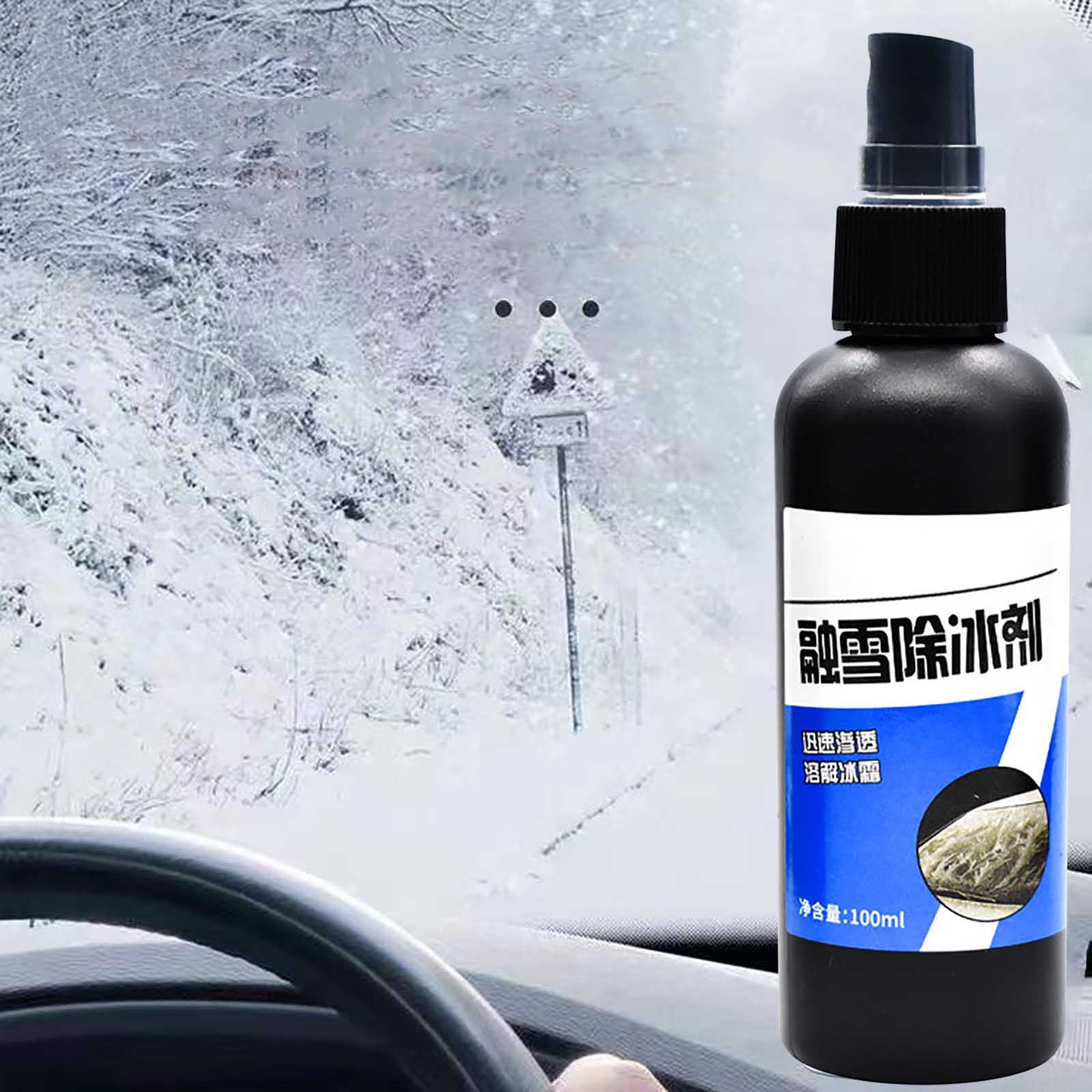 DcGZvy Deicer Spray For Car Windshield Windshield Deicer Spray Melting ...