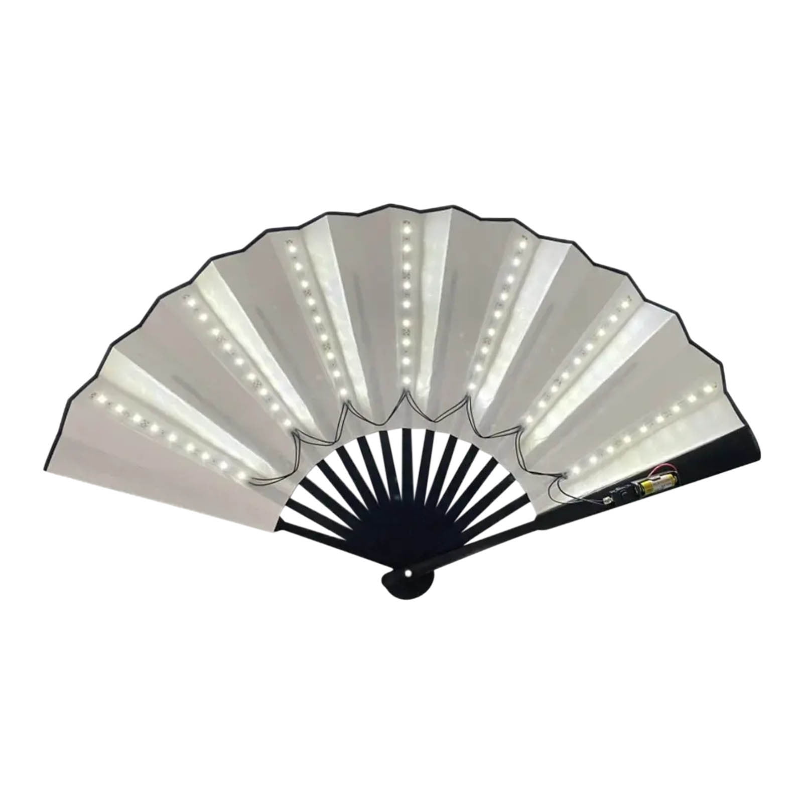 DcGZvy Fans for Line Dancing Large Folding Fan with Light 2025 Hand Fan ...