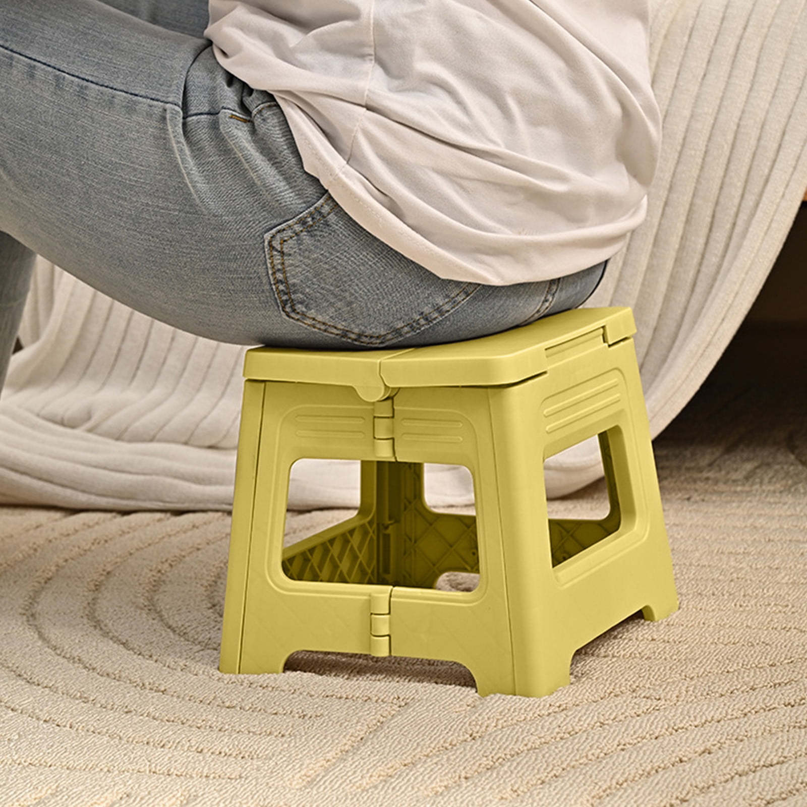 DcGZvy Folding Step Stool Travel Step Stool Portable Small Stool ...