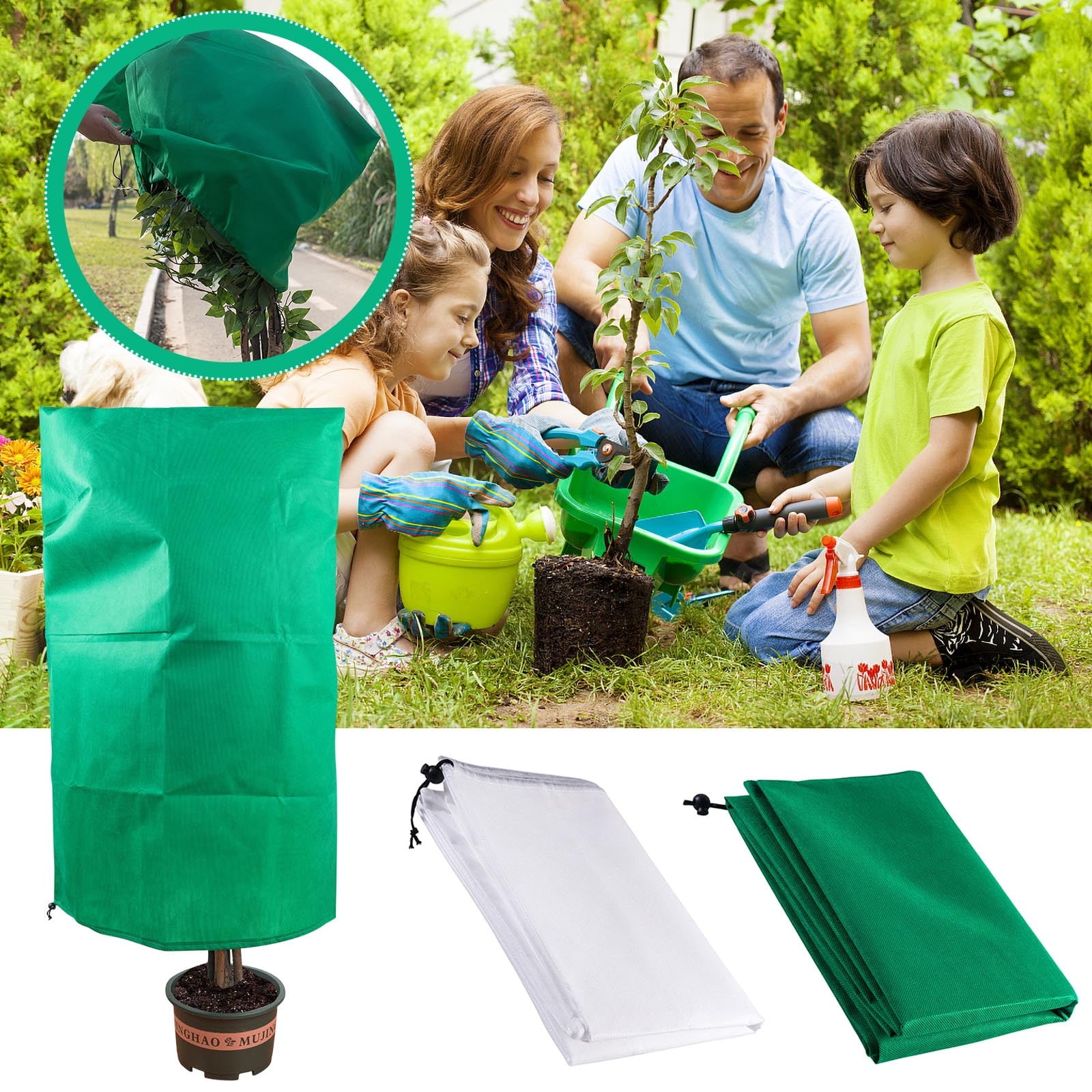 DcGZvy Plant Rain Cover Frost Covers for Plants, Winter Plant Covers ...