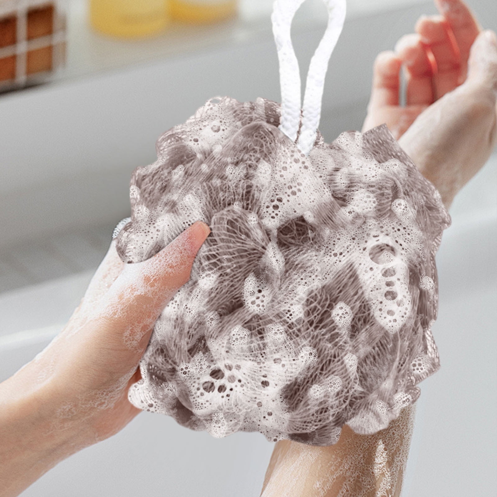 DcGZvy Shower Ball Loofah Body Scrubber Sponge Loufa Loffa Lofas for ...