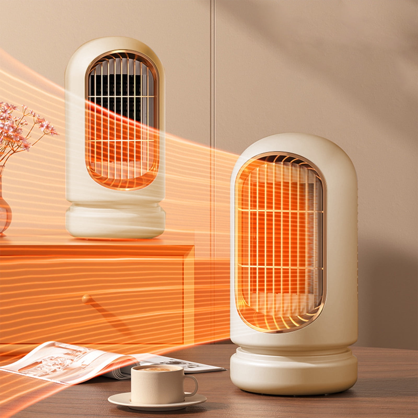 DcGZvy Space Heater Office Heater Electric Portable Heater Desk Heater ...