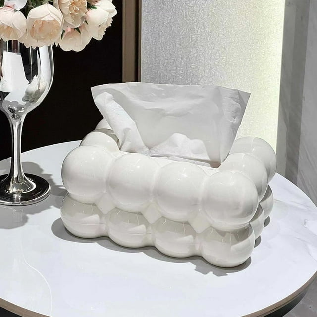 DcGZvy Tissue Box Cover Tissues Cube Box Tissue Box Holder for ...