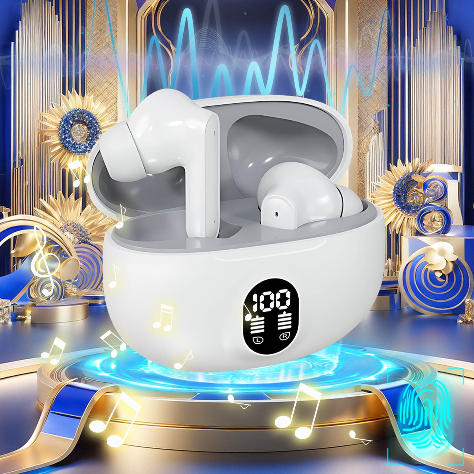 DcGZvy Translation Earbuds 144 Language Translator Earbuds Audifonos ...
