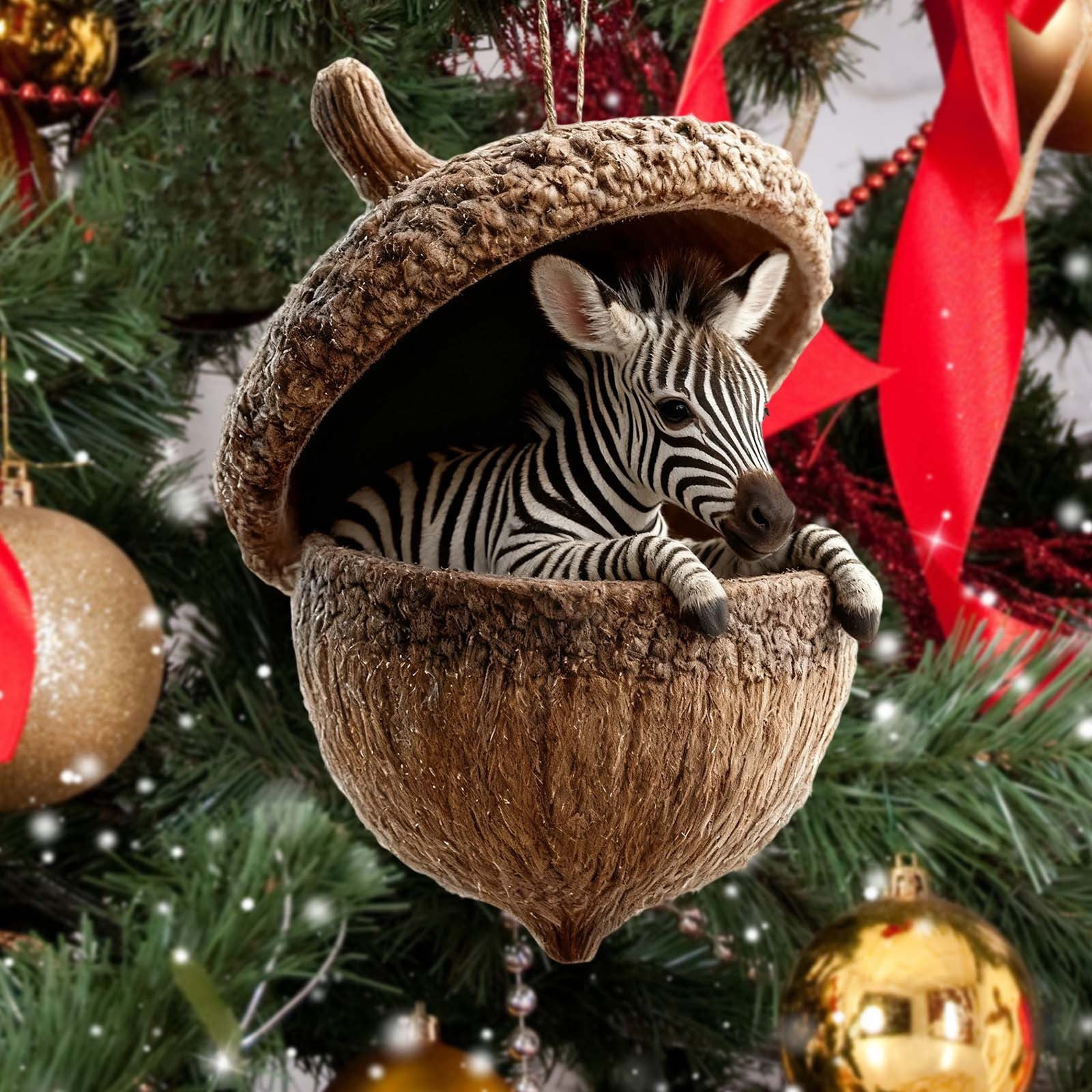 DcGZvy Woodland Christmas Colorful Christmas Decor, Woodland Christmas ...