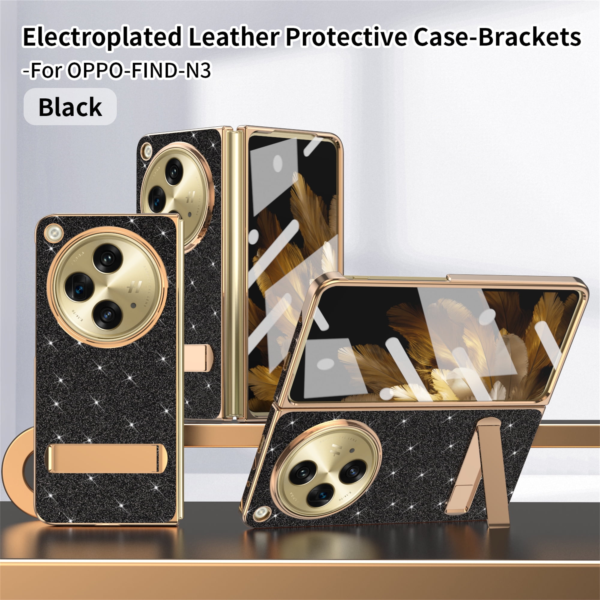 Dcase for OnePlus Open 2023 with Hidden Metal Stand Case,Shockproof ...