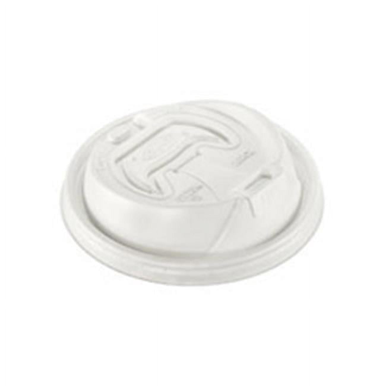 Dcc 16RCL Optima Reclosable Lid- 12-24 oz. - White - Walmart.com