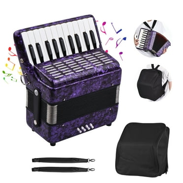 Dcenta Kids Accordion Toy 10 Keys Buttons Mini Accordion Musical ...