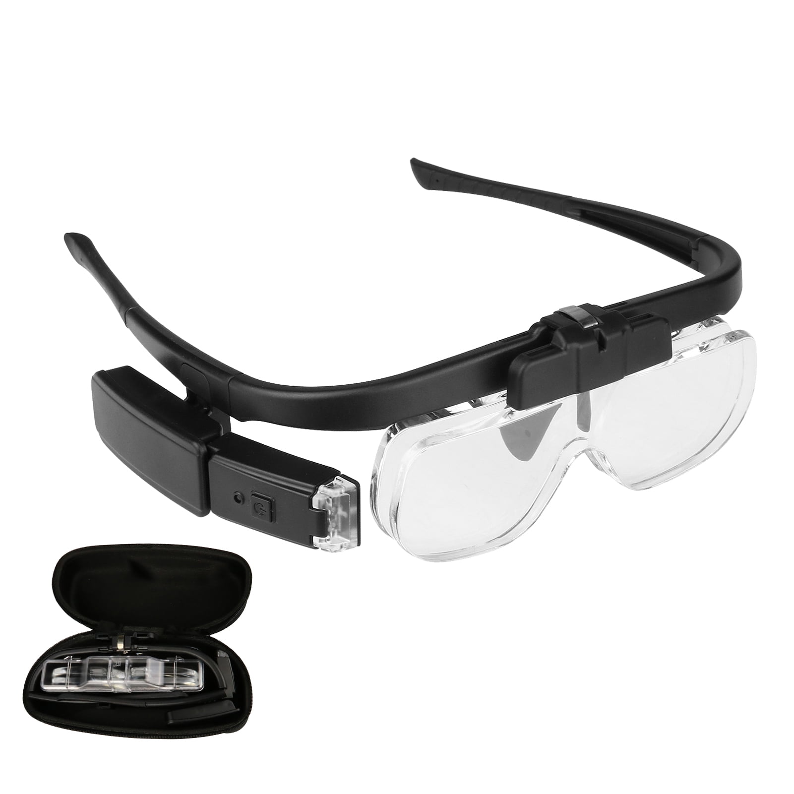 Dcenta 4.5X Magnifying Headset, Jewelry Loupe Magnifier, Multiple ...