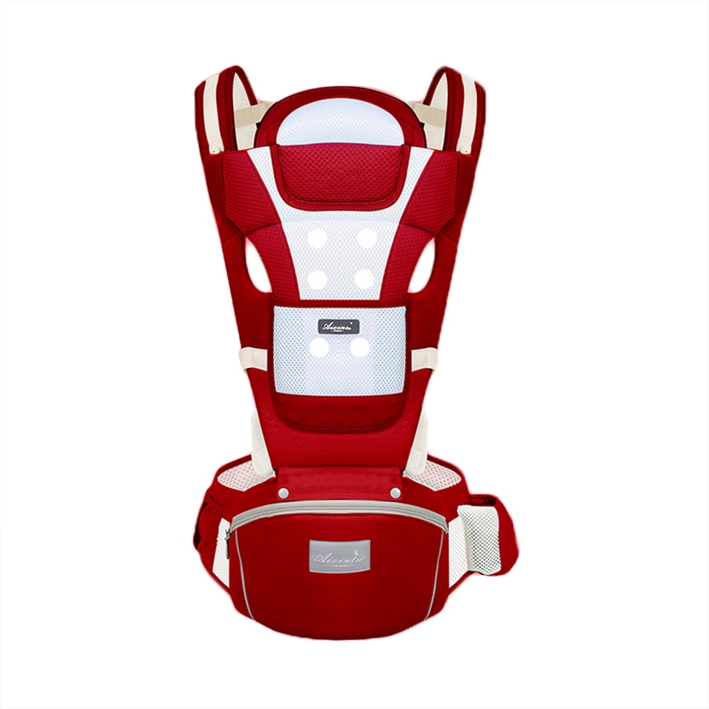 Dcenta Breathable Baby Carrier with Hip Seat and Lumbar Support ...