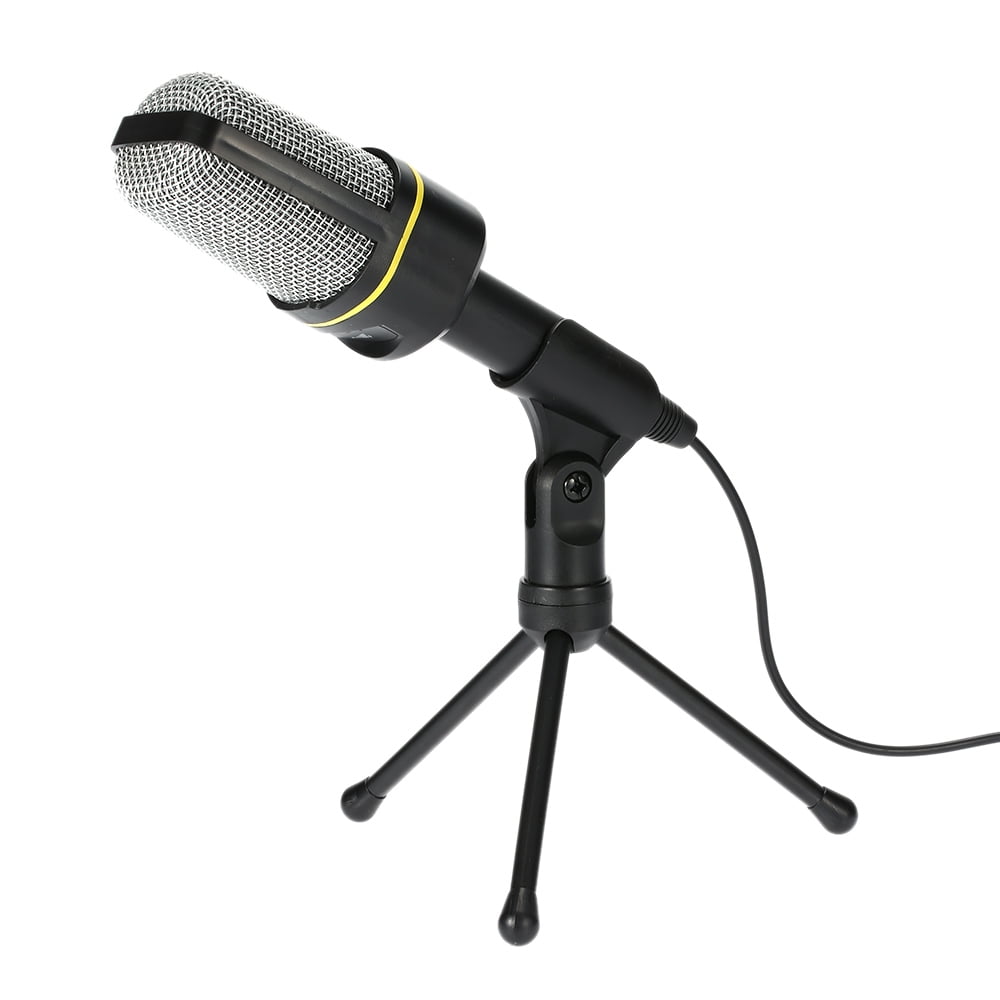 Dcenta Desktop Microphone with Tripod Professional Podcast Studio ...