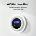 Dcenta WiFi Gas Leak Alarm Sensor for Natural Gas Biogas Methane ...