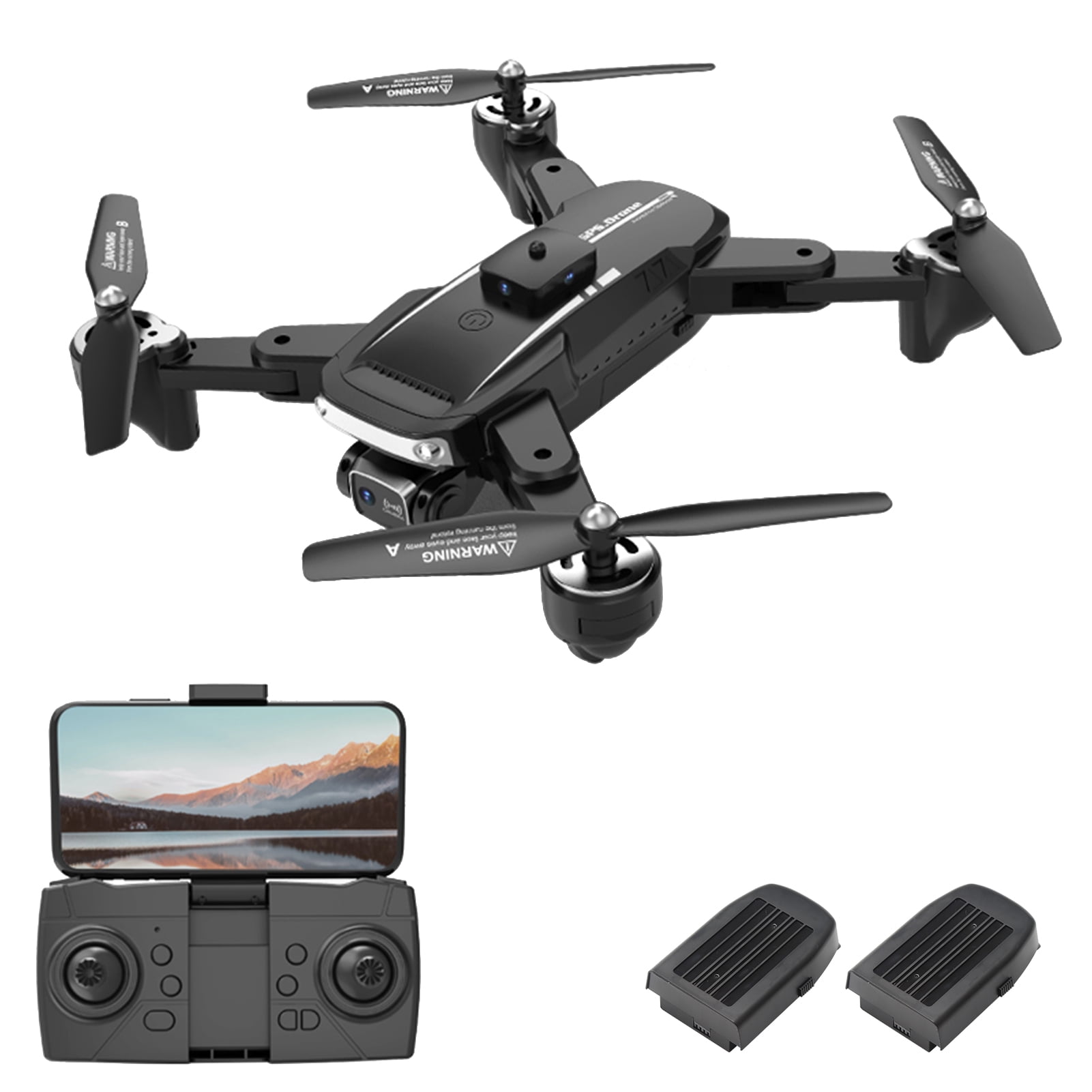 Dcenta with Camera 4K Dual Camera Quadcopter with Function Obstacle ...