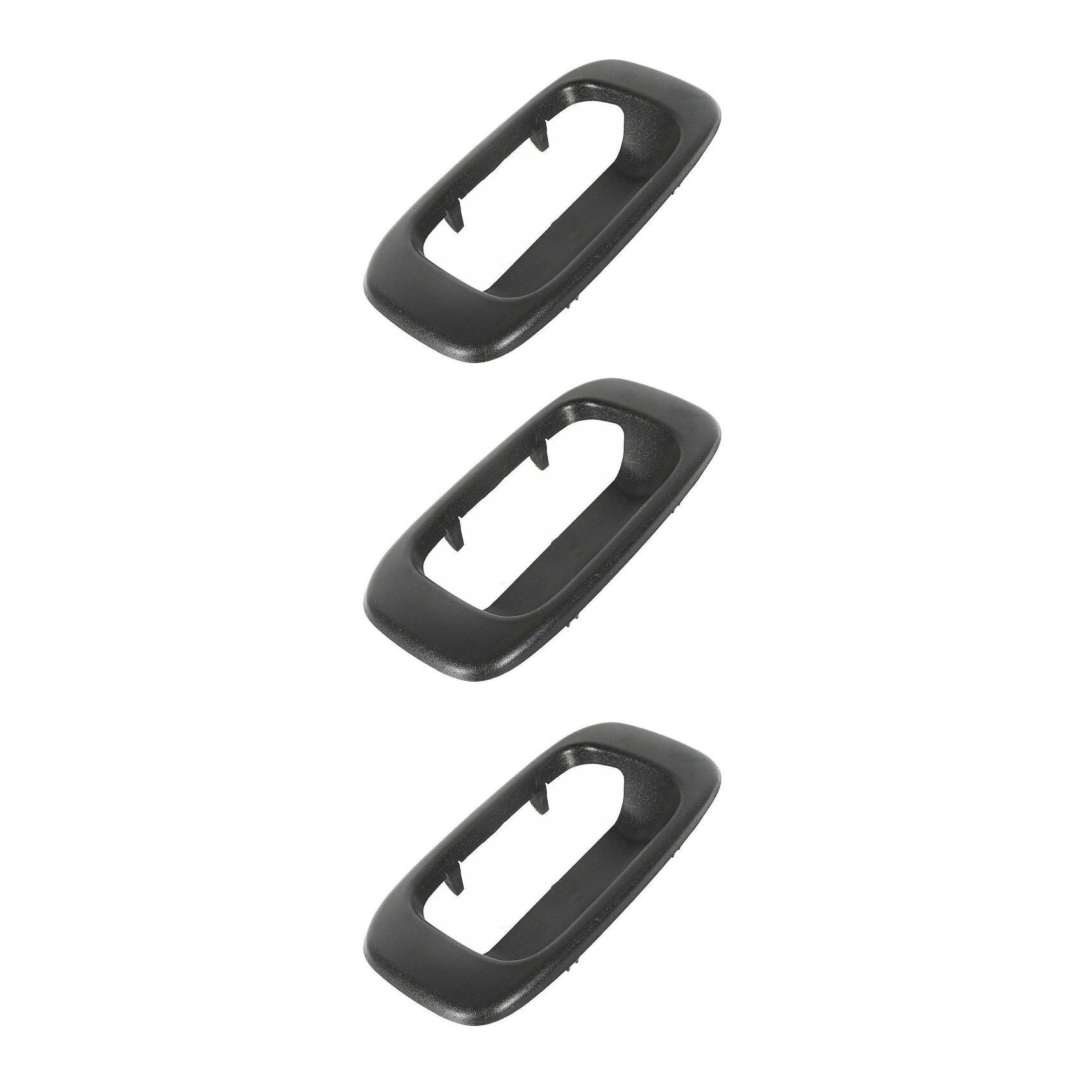 Dcmunx 3 Set of - Black Rear Car Tailgate Handle Bezel Trim Plastic ...