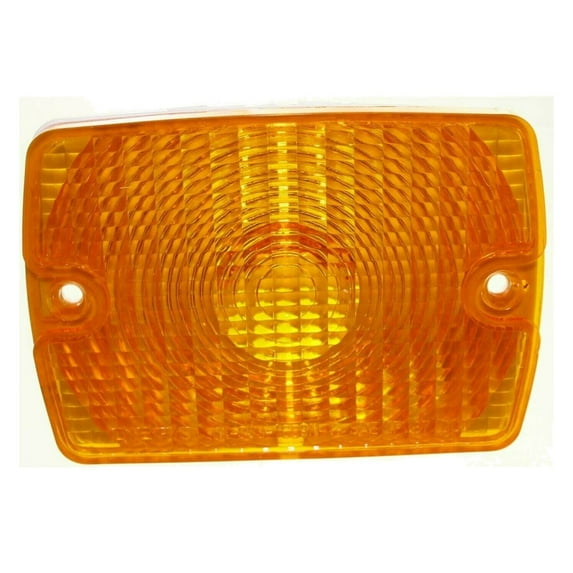 Dcmunx Signal Light Left Right Side Amber Lens Signal Lamp Turn Plastic ...