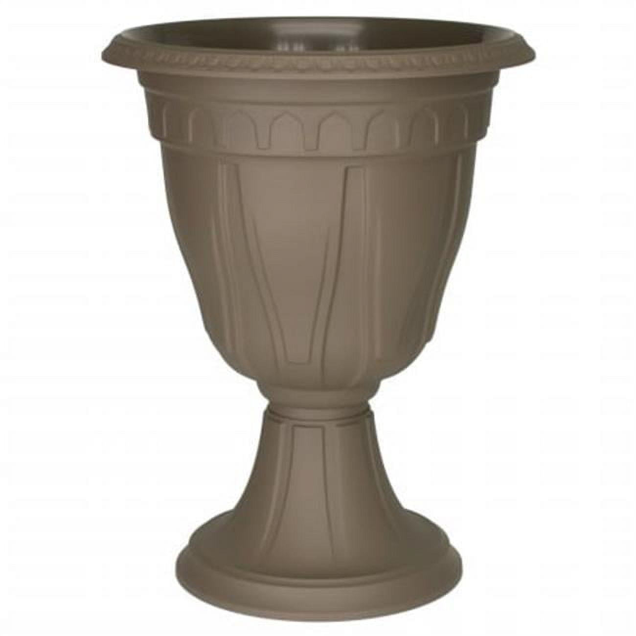 Dcn Plastic Inc DPIN142014175 DCN 20 in. Azura Tall Urn Cappuccino Bulk ...