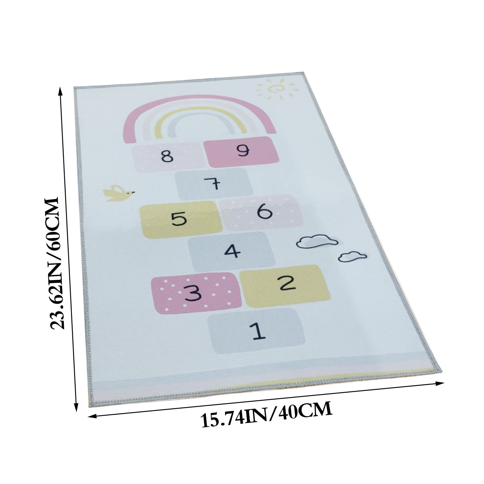 Dcomlko Lovely Jumping House Carpet Slip Mat Children Play Climbing Mat ...
