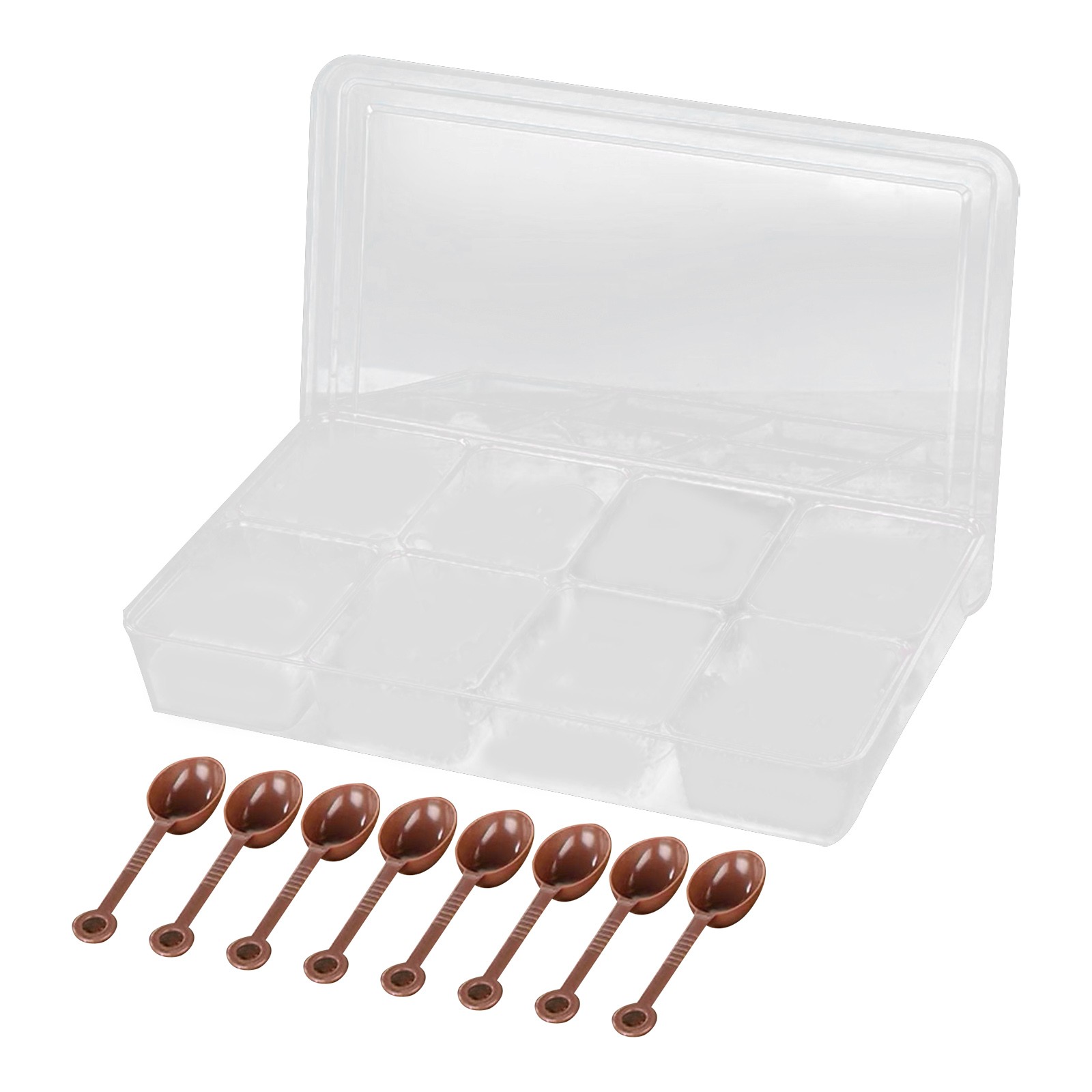 Dcomlko Snack Box Containers Meal Prep Containers Reusable 6/8 ...