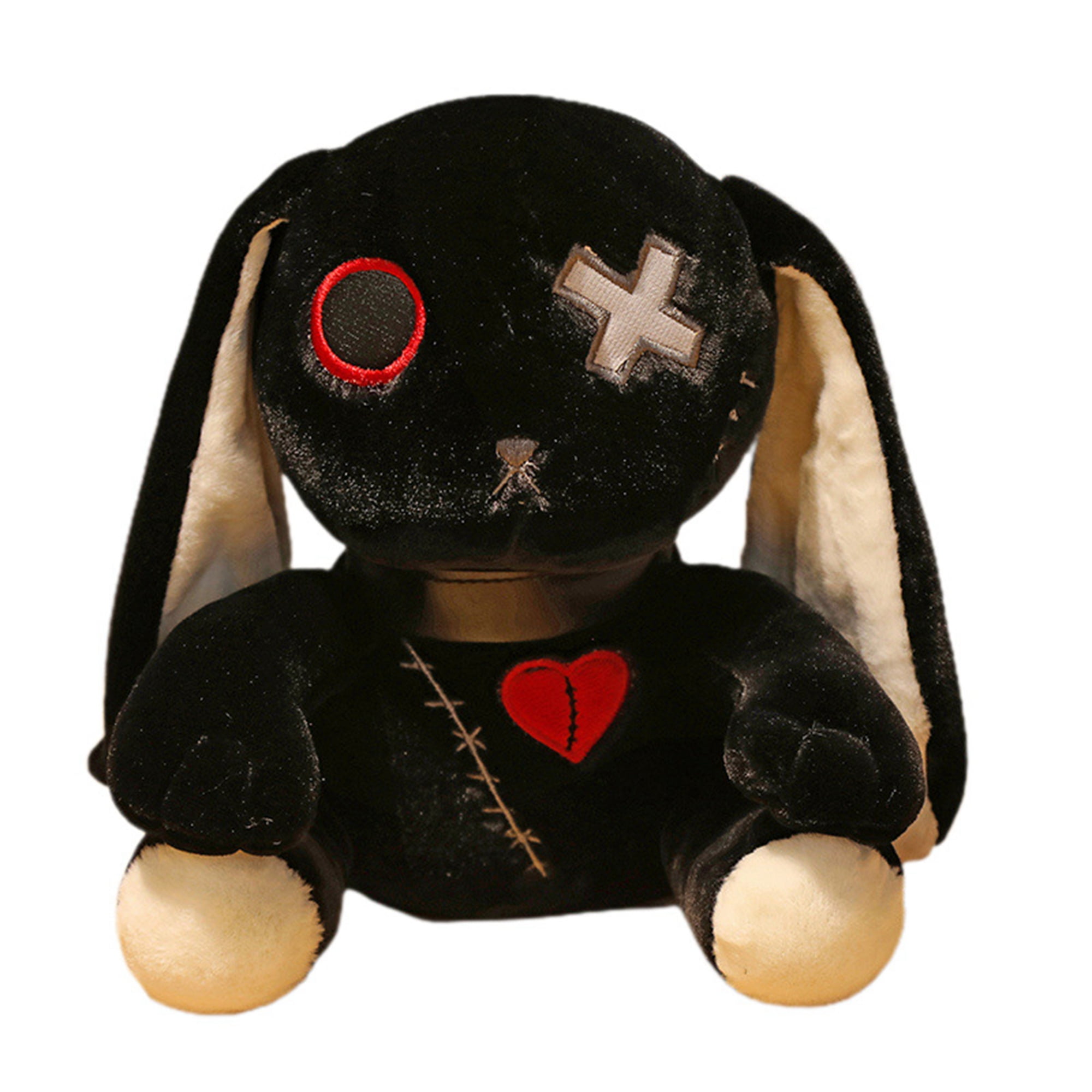 DcoolMoogl Small Stuffed Plushie, Crazy Rabbit, Long-Eared Bunny Toy ...