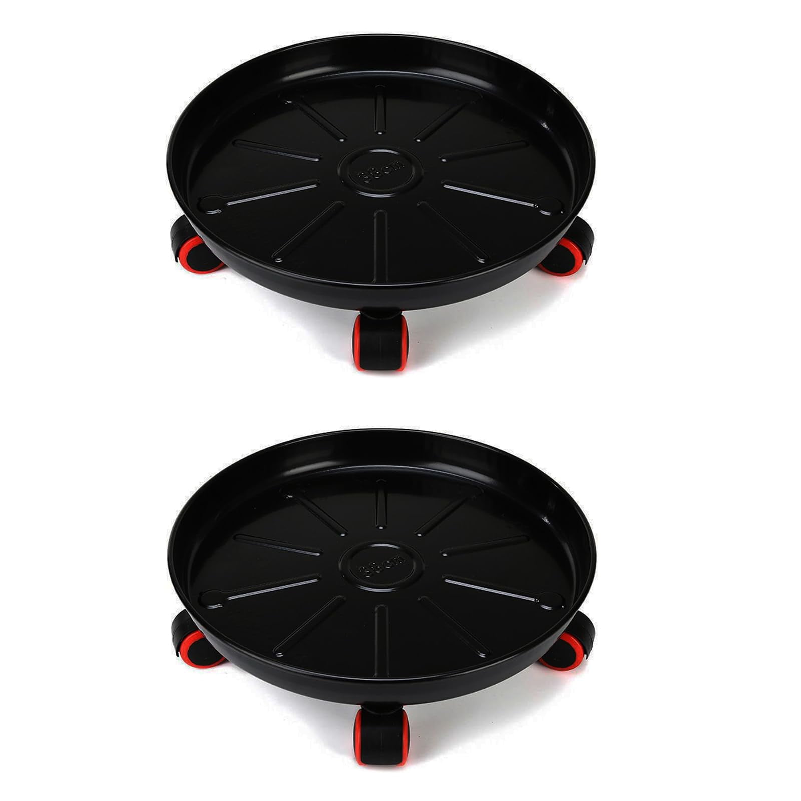 Dcpes 13" Metal Plant Caddy, Heavy Duty Plant Stand with Lockable ...