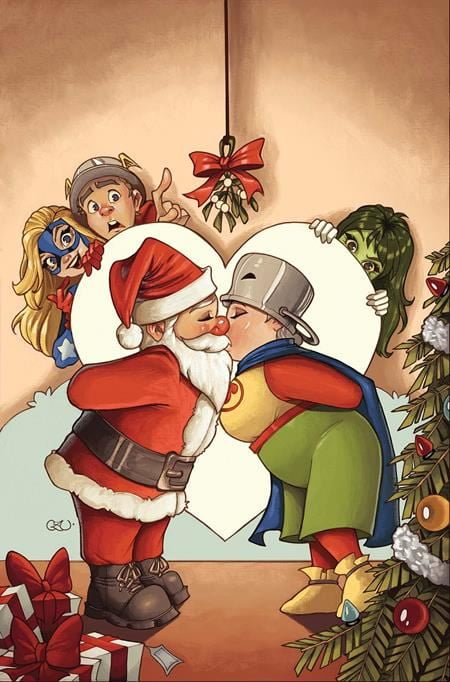 Dcs I Saw Ma Hunkel Kissing Santa Claus #1 (one Shot) Cvr A Chrissie ...