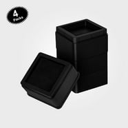 SEISSO Stackable Bed Risers Adjustable Furniture Risers Heavy Duty ...