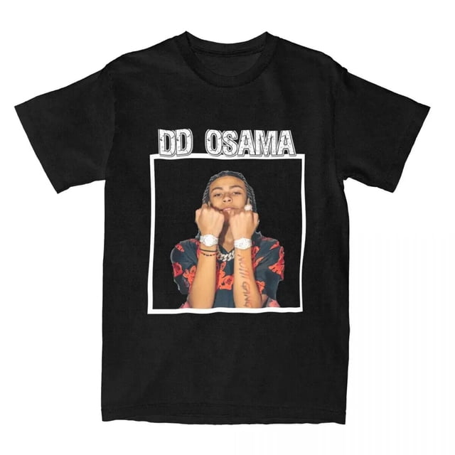 Dd Osama Hiphop Rapper Men Women's T Shirts Accessories Humorous Tee ...