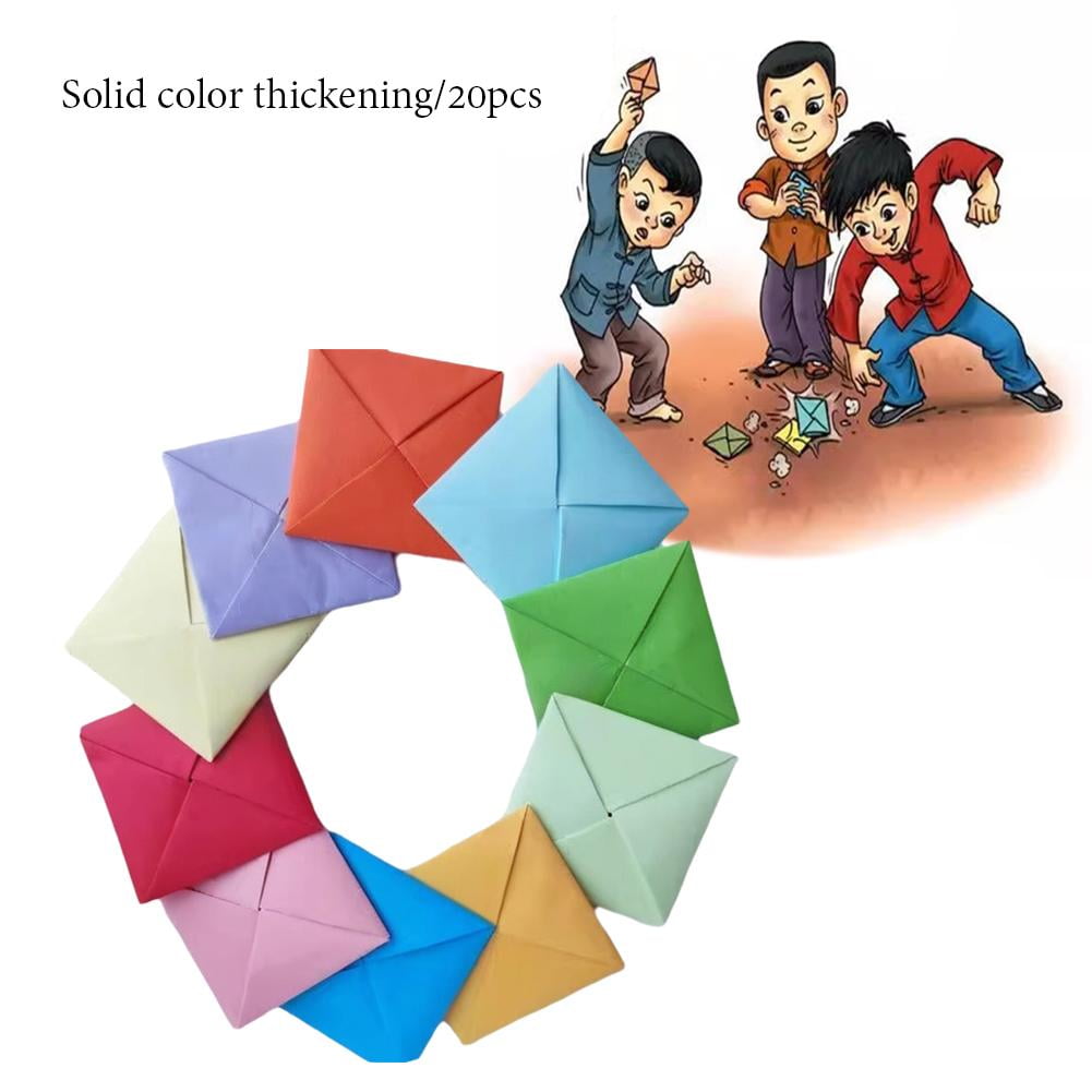 Ddakji Korean Game Hard Cardboard Hiting Paper Game Game plies Party ...