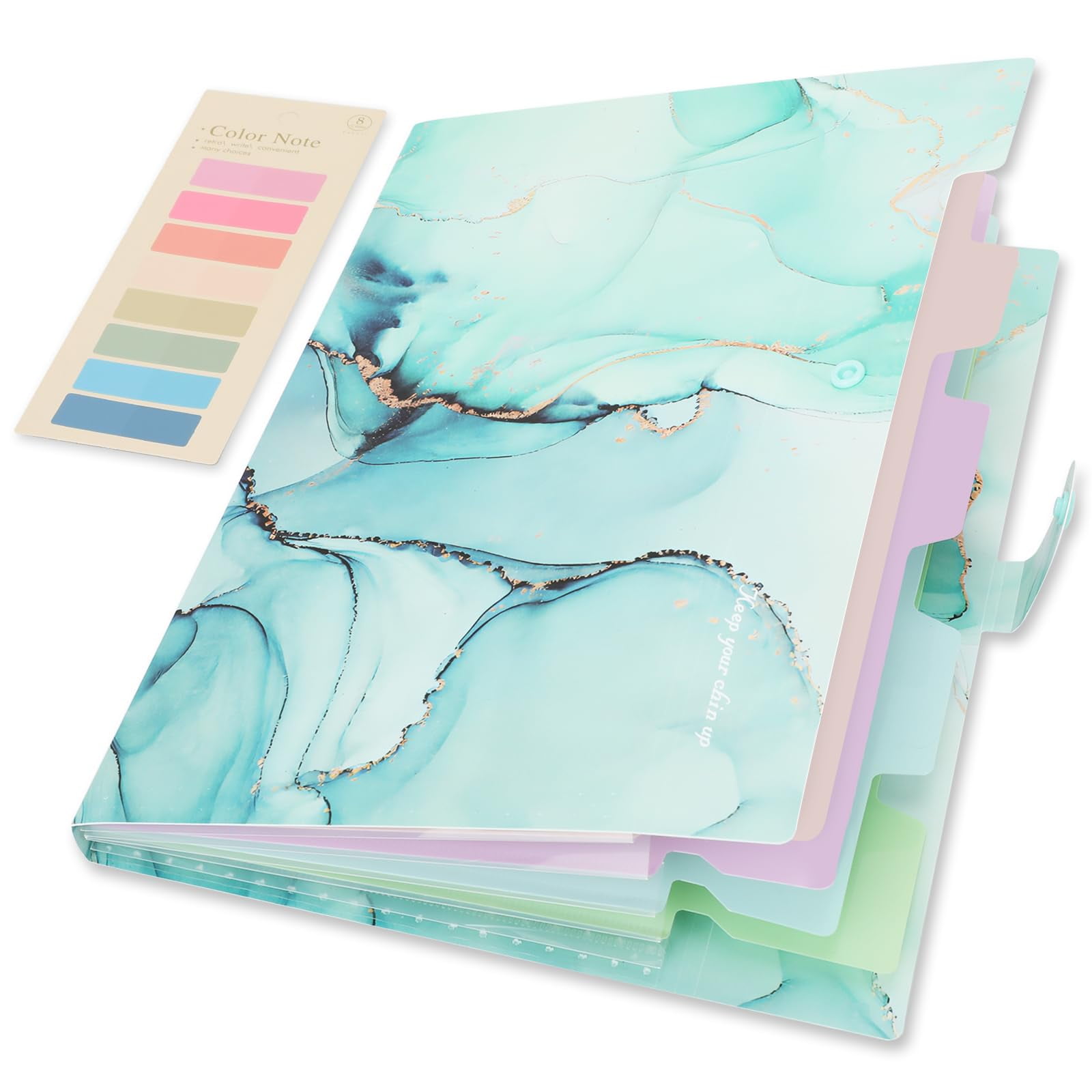 Ddaowanx Expanding File Folder, Letter A4 Size Accordion Plastic File ...