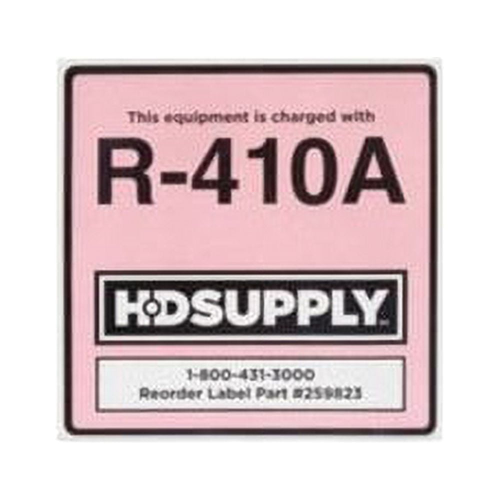 Ddi R-410A ADHESIVE LABELS "PKG OF 10" - Walmart.com