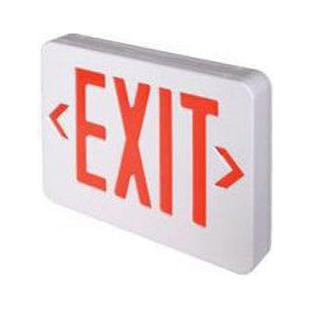 Ddi Red LED Exit Sign Red LED Exit Sign - 6 Pack - Walmart.com