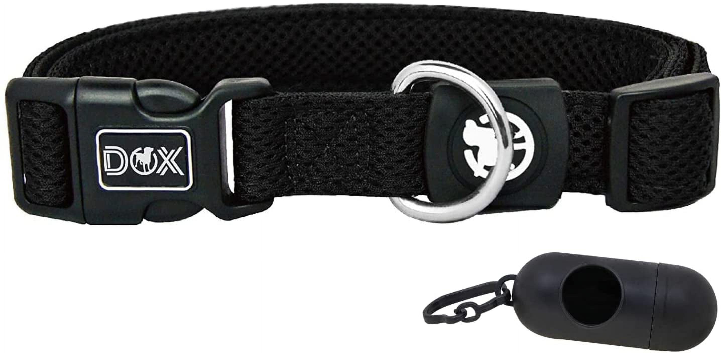 Ddoxx Dog Collar Air Mesh Adjustable Padded Many Colors Sizes for Small ...