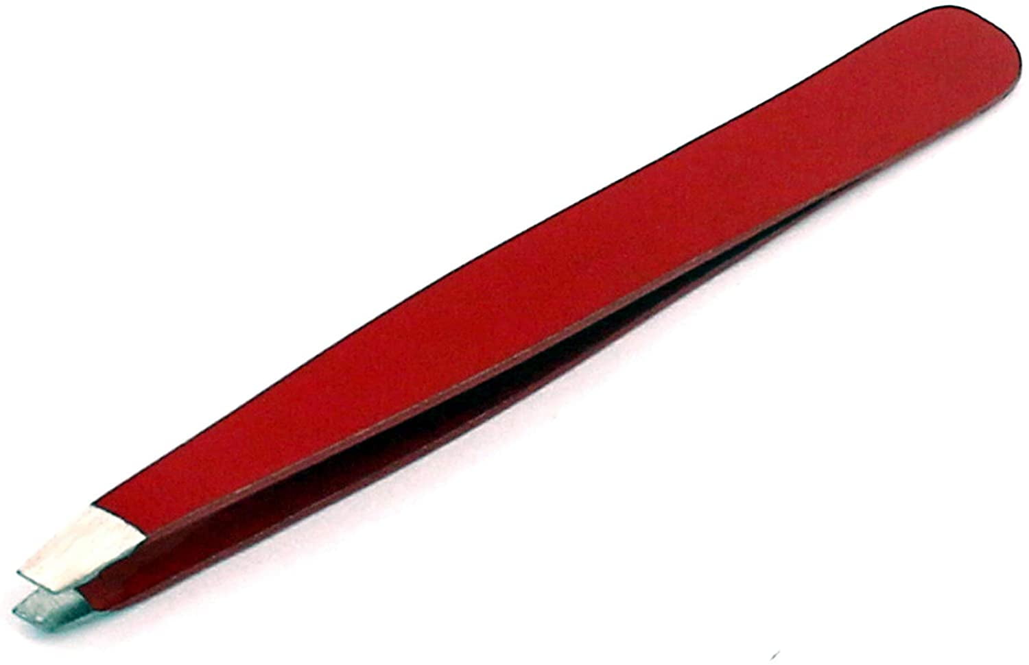 Ddp Red Slant Tweezers | Professional Stainless Steel Slant Tip Tweezer ...