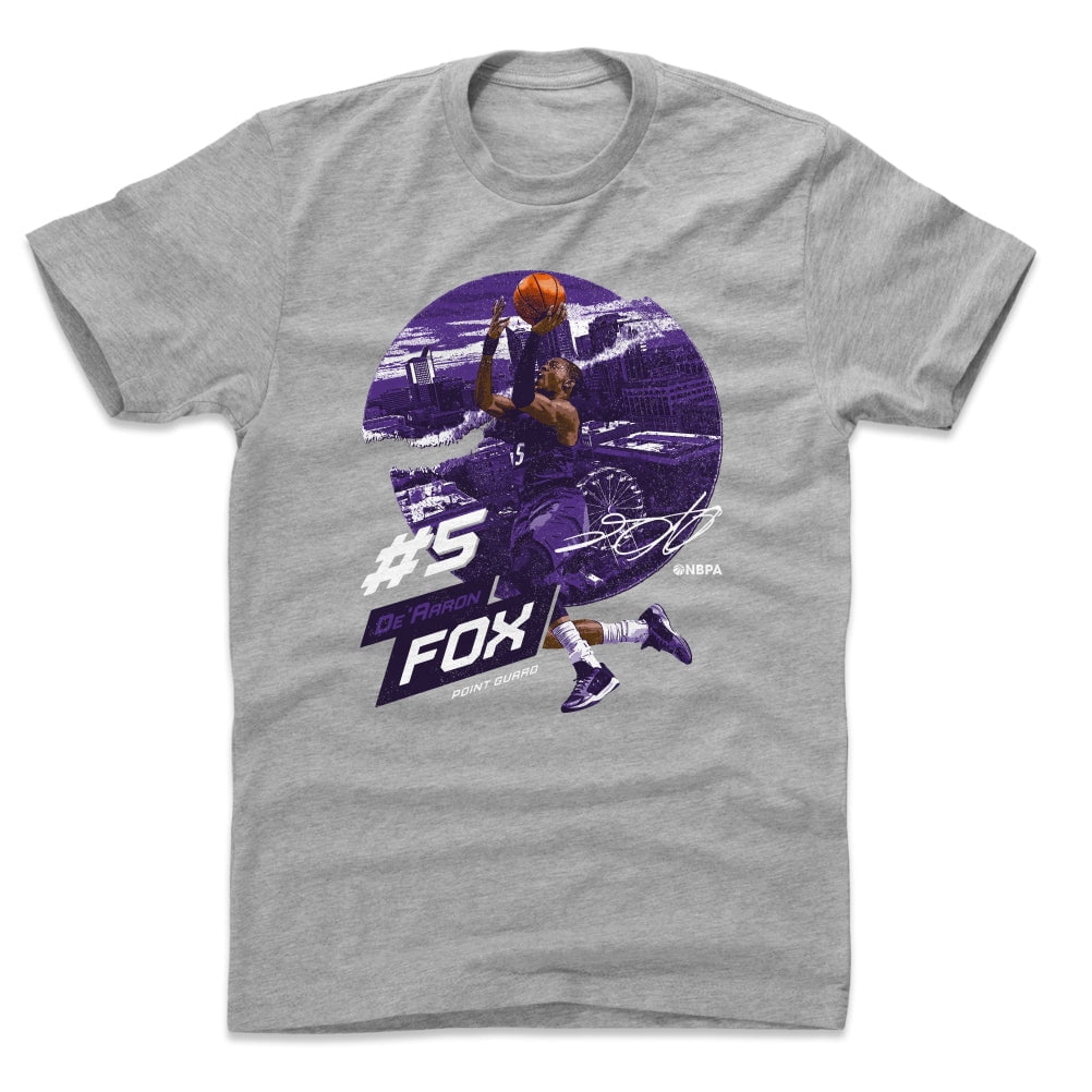 De'Aaron Fox City Emblem WHT Vintage T-shirt, Sport shirt, Game Day ...