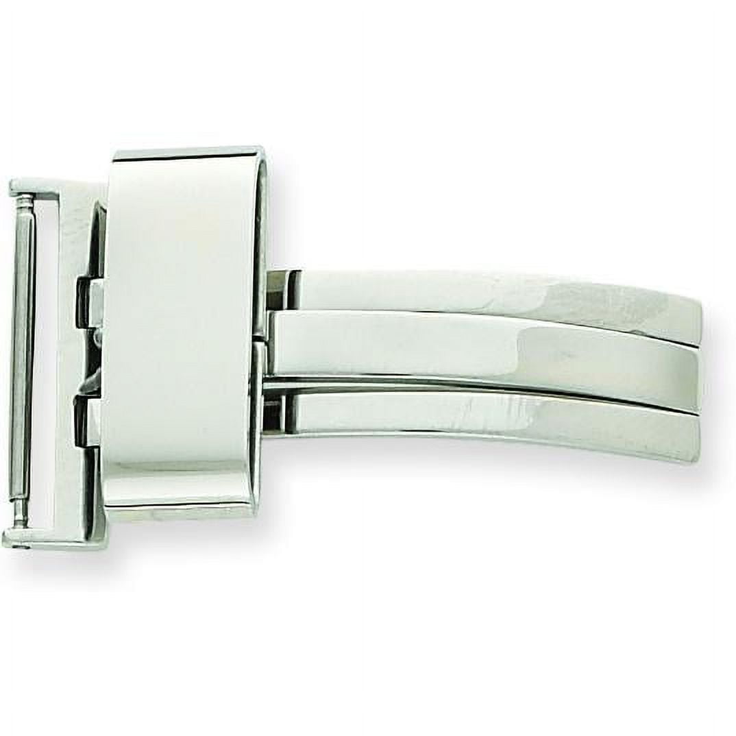 De Beer Chrome Deployment Watch Buckle (10 To 22Mm) - Walmart.com
