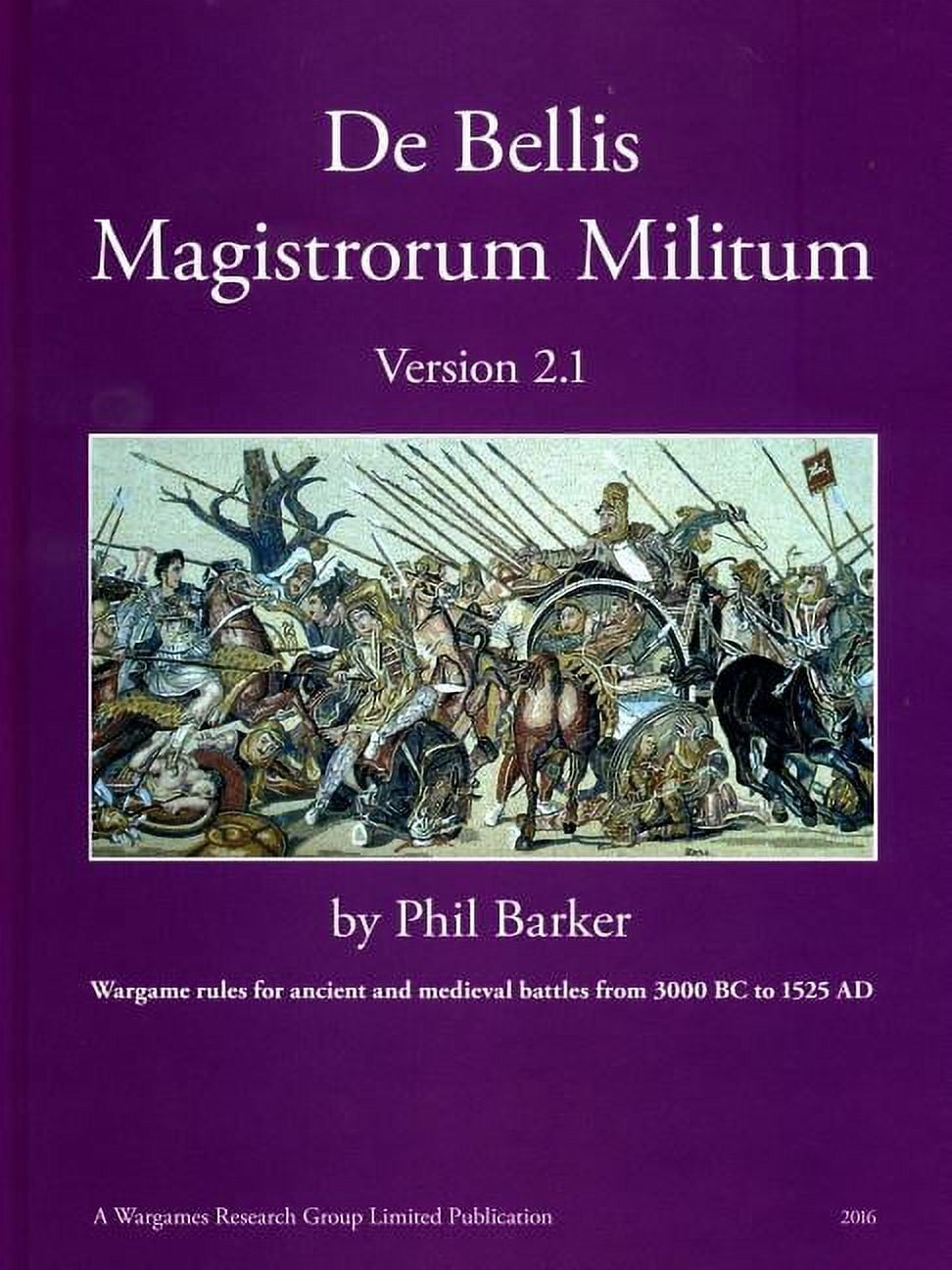De Bellis Magistrorum Militum version 2.1, (Paperback) - Walmart.com