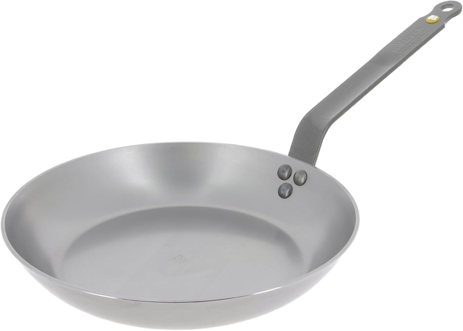 De Buyer MINERAL B Carbon Steel Fry Pan - 11” Diameter, 8.3” Cooking ...