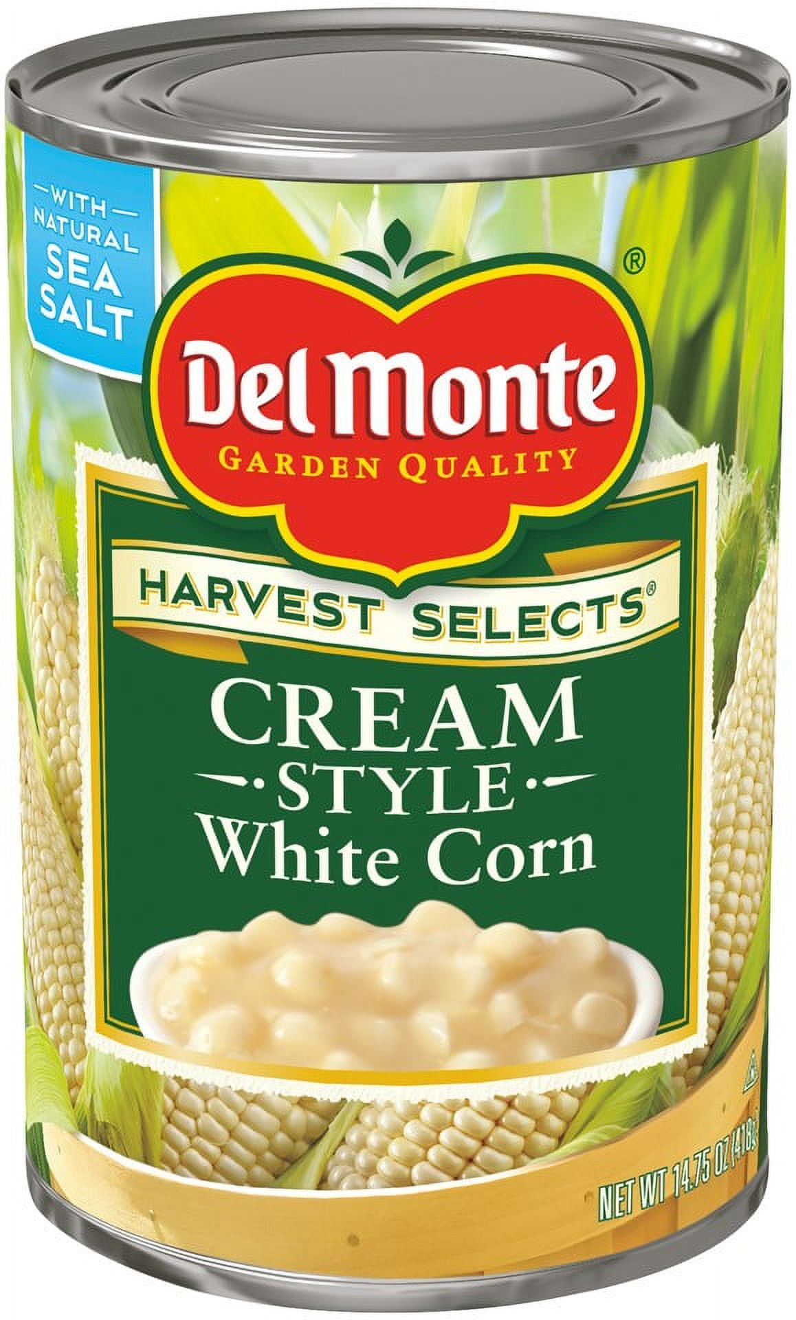 Del Monte White Corn Cream Style, Healthy & Tasty, 14.75 oz - Pack of ...