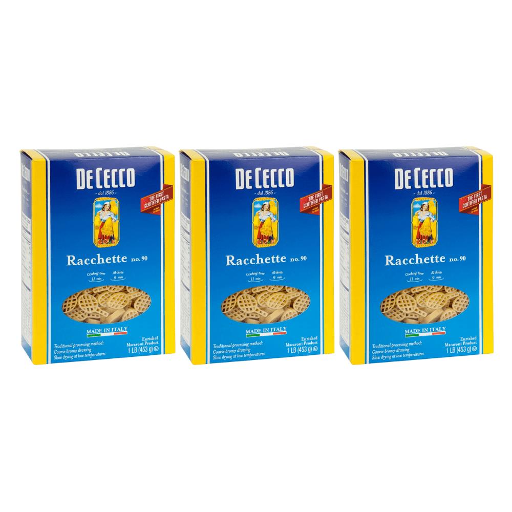 De Cecco Rachette No.90 Pasta, 16 oz (Pack of 3) - Walmart.com