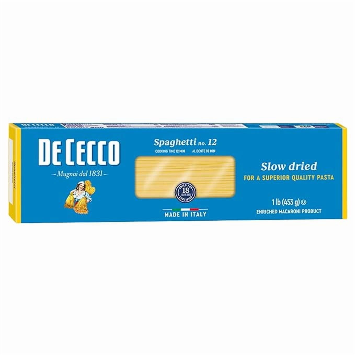 De Cecco Spaghetti Pasta, 16 Oz - Walmart.com