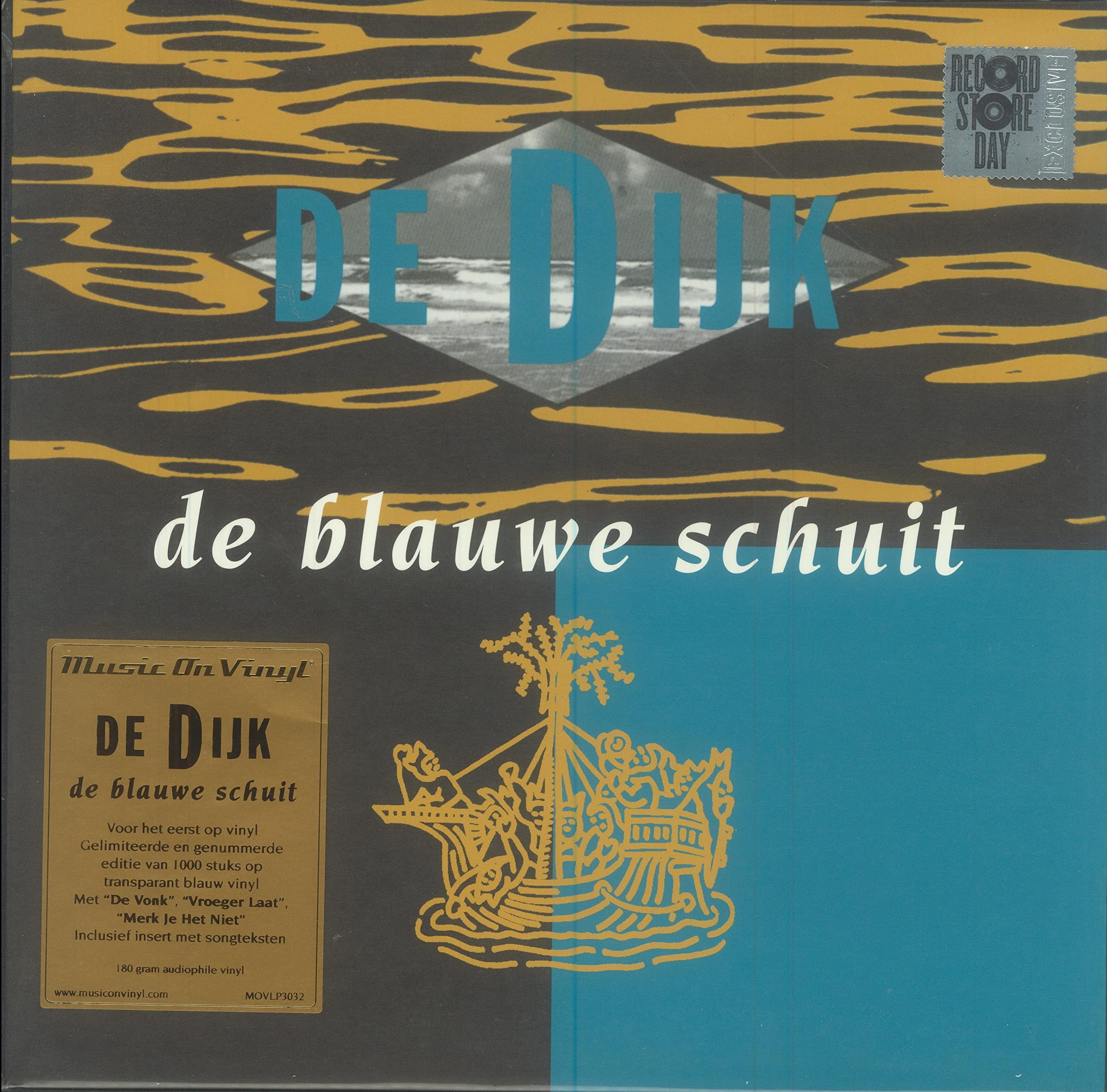 De Dijk ? De Blauwe Schuit (RSD 2022 Colored Blue Vinyl Import) (Vinyl ...