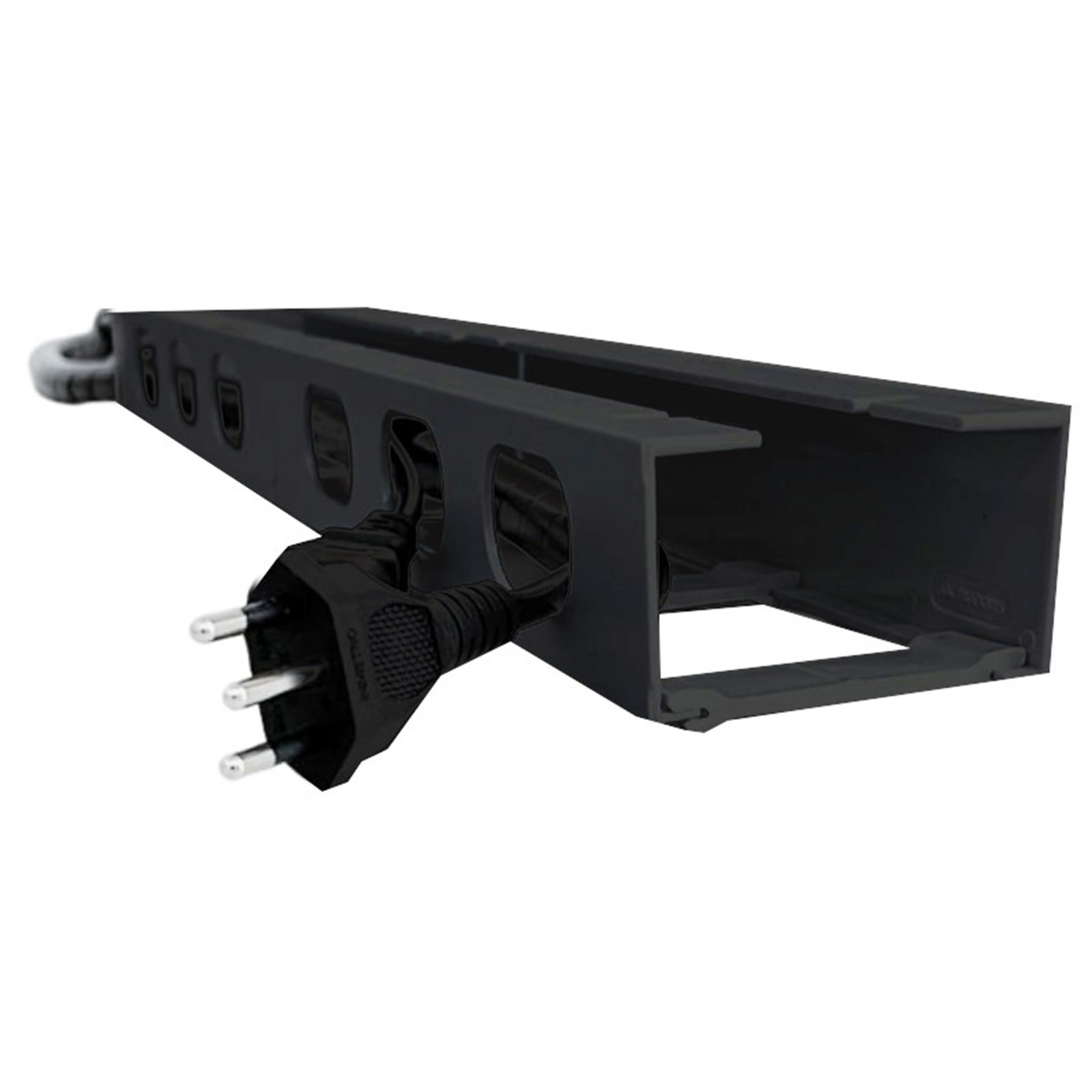 De E Fios Oculto Baixo Mesa Guia De Horizontal Modulado Organiza 1 ...