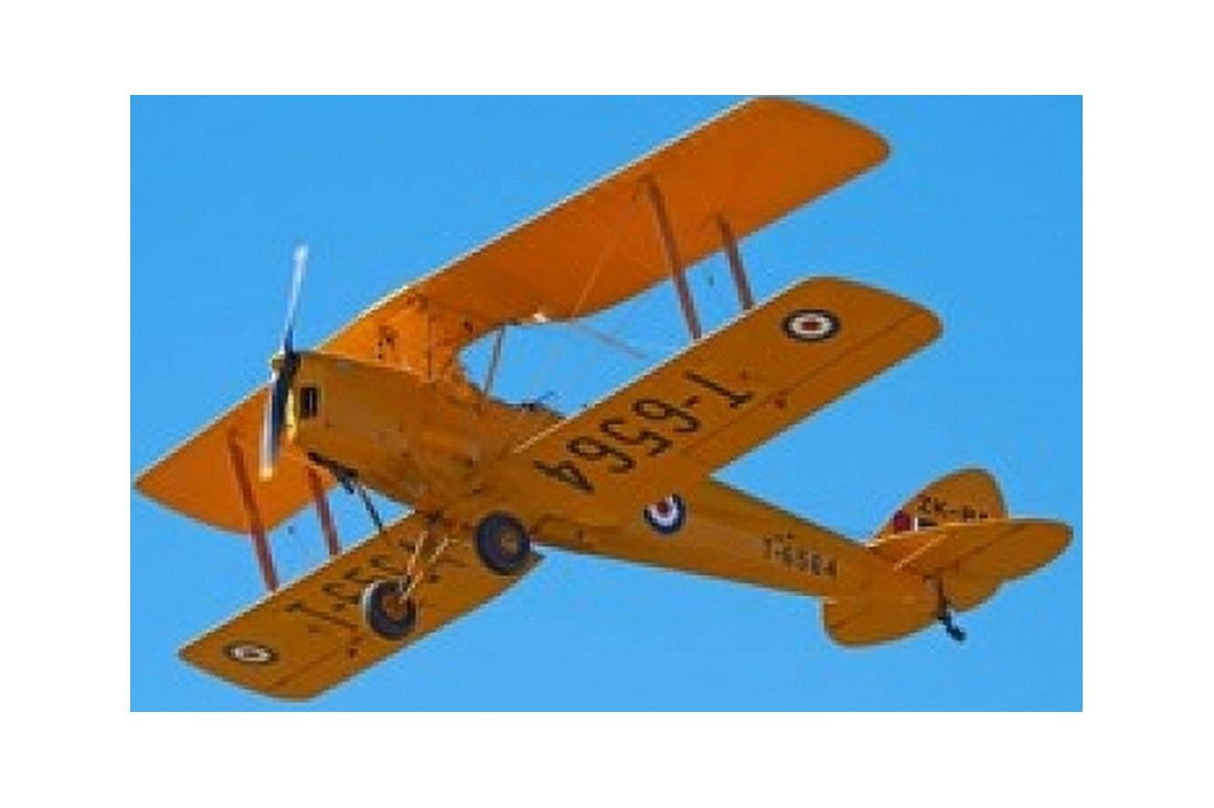 De Havilland DH 82A Tiger Moth Biplane, Warbirds over Wanaka, Airshow ...
