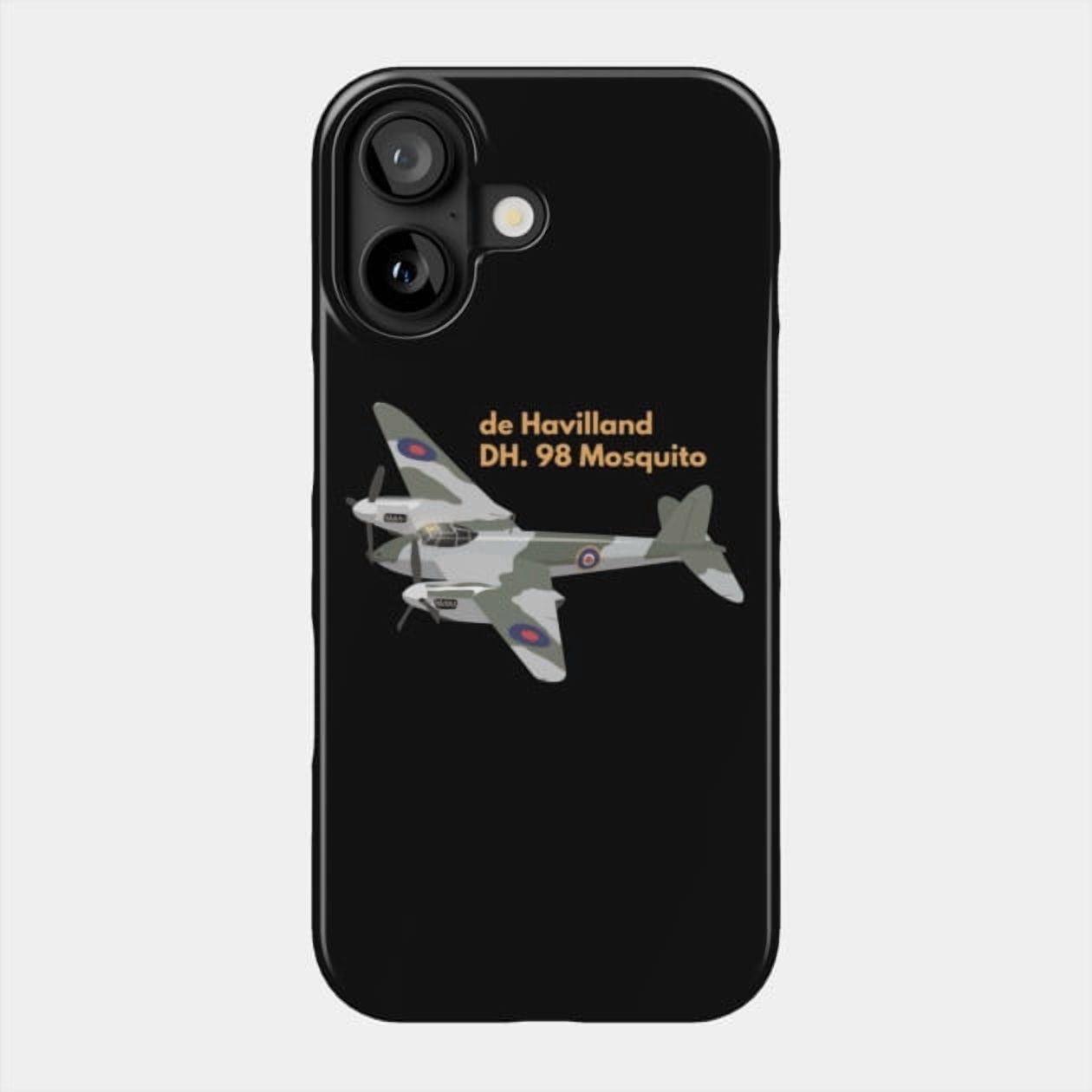 De Havilland DH 98 Mosquito British WWII Case for iPhone 11,12,13,14,15 ...