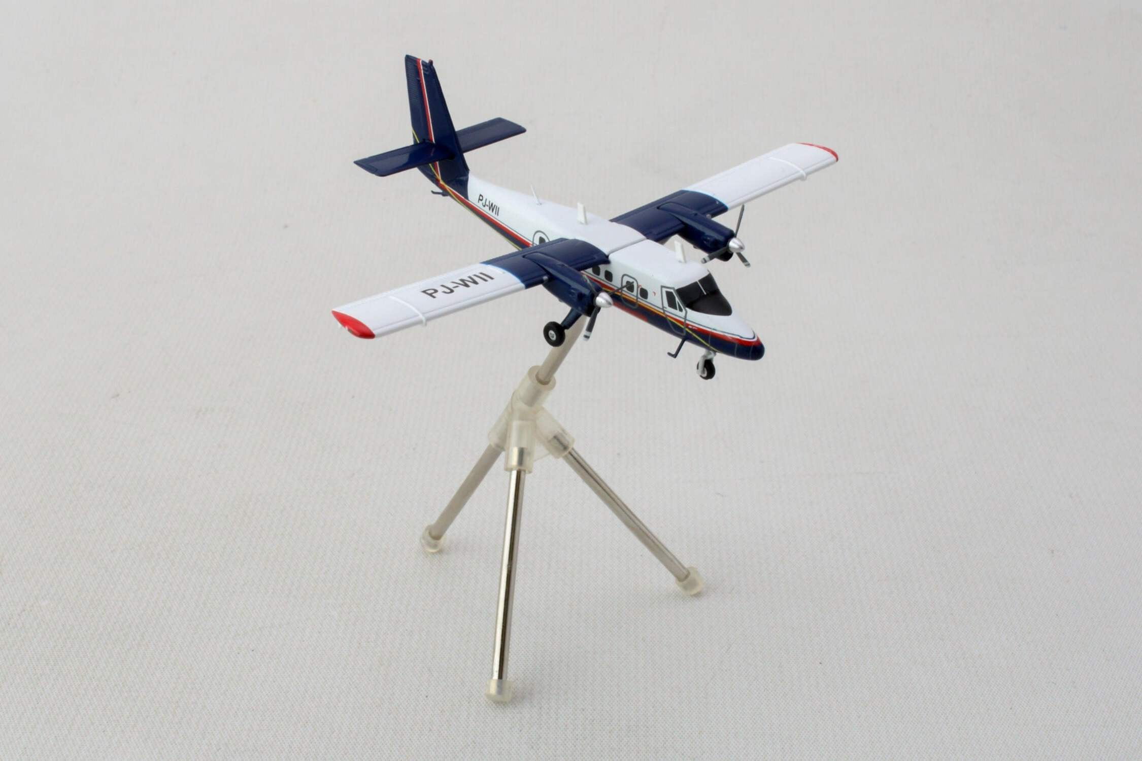 De Havilland DHC-6-300 Commercial Aircraft with Flaps Down "Winair ...